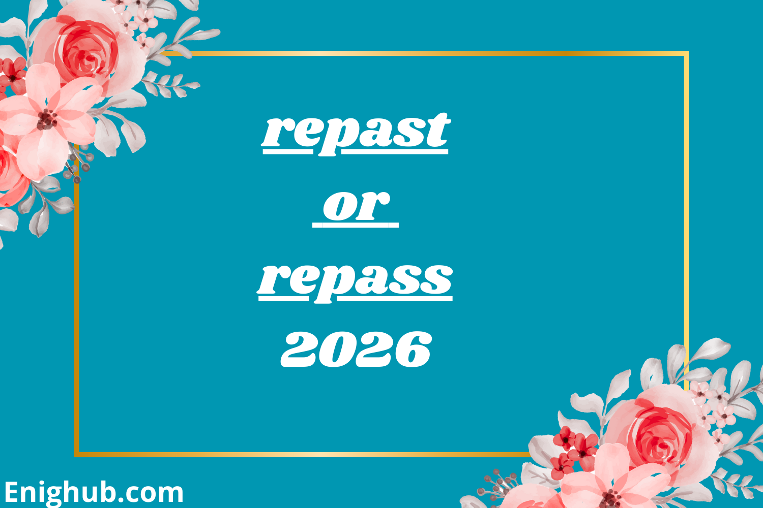 Repast or Repass: The Simple, Honest Difference Everyone Needs to ...